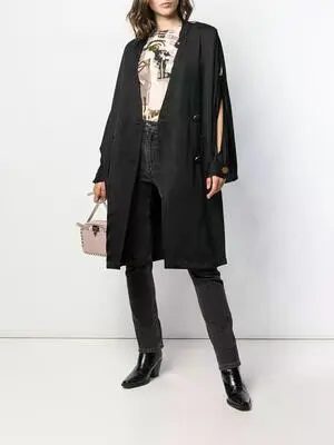 See By Chloé Double Breasted Wrap Coat
