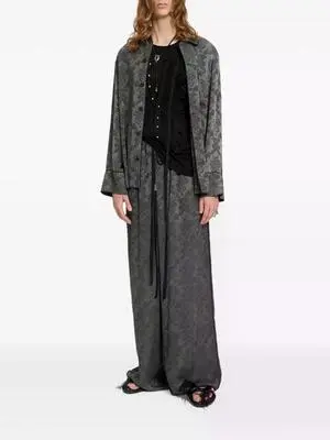 ANN DEMEULEMEESTER Boris Wrinkled Tank Top