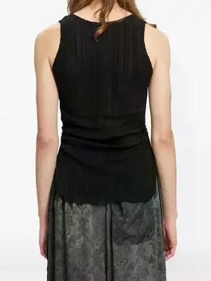 ANN DEMEULEMEESTER Boris Wrinkled Tank Top