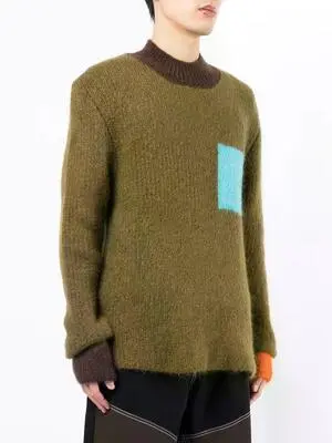 Jacquemus Color-block Crewneck Sweater