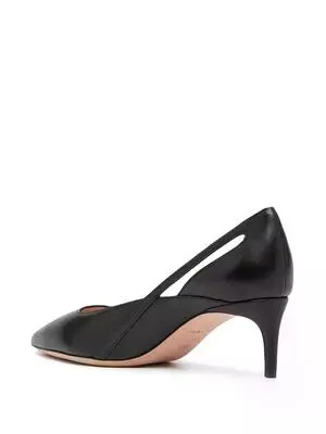 Bally Elsa B-chain-plaque Leather Pumps