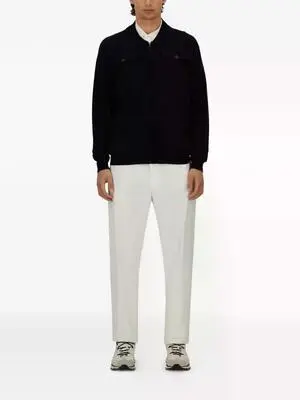 Herno Zip-up Wool Cardigan