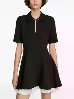 Sandro Ruffled Mini Dress