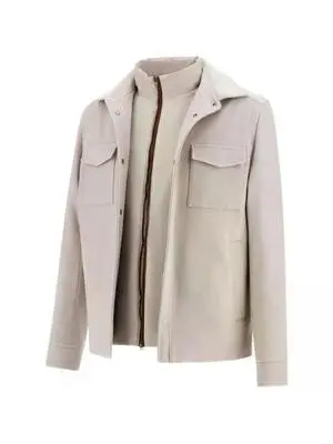 Herno Cashmere Shirt Jacket