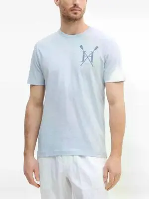 HACKETT LONDON Logo-print T-shirt - Blue