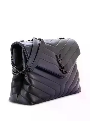 Saint Laurent Loulou Matelasse Chevron Leather Medium Shoulder Bag