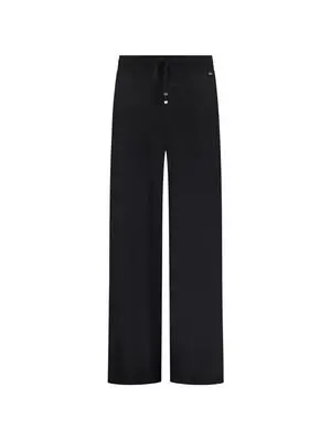 Herno Drawstring-waist Cashmere Trousers - Black