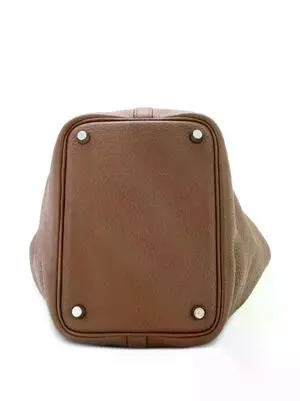 Hermès Picotin Lock Bag Clemence With Swift Pm - Brown