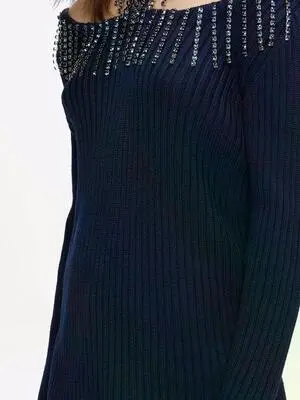 CHRISTOPHER KANE Crystal-embellished Jumper