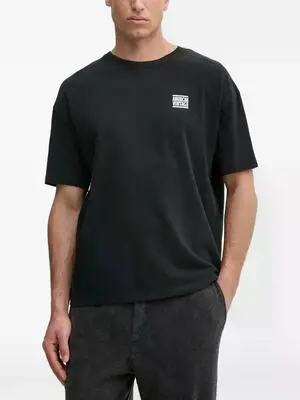 American Vintage Round Neck T-shirt - Black