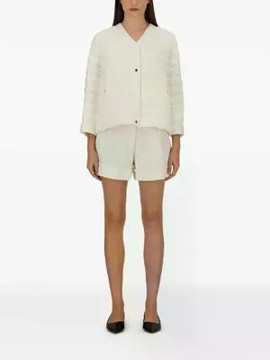 Herno Tweed Turn-up Shorts