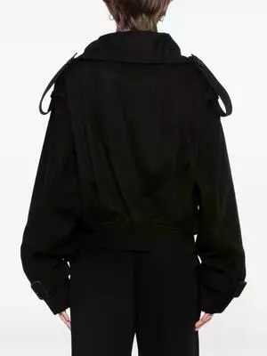 Yohji Yamamoto Double-breasted Cropped Jacket