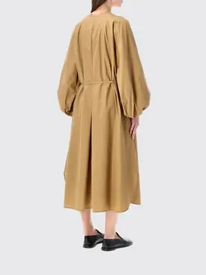 Loulou De Saison Midi Shirt Dress With Balloon Sleeves