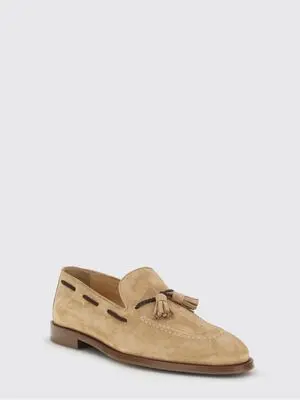 Brunello Cucinelli Suede Tassel Loafers