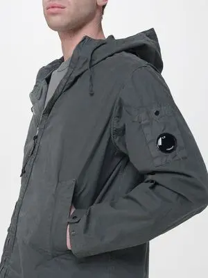 C.P. COMPANY Hooded Jacket - Blue 1