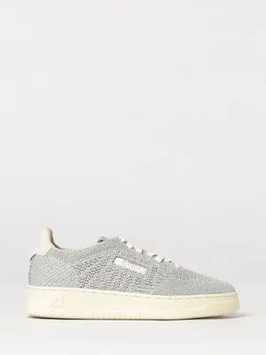 AUTRY Medalist Easeknit Crochet Knit Sneakers - Silver