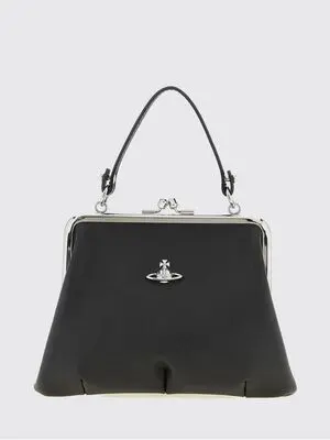 VIVIENNE WESTWOOD Orb Clasp Mini Bag - Black