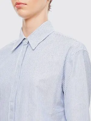 GOLDEN GOOSE Striped Shirt - Sky