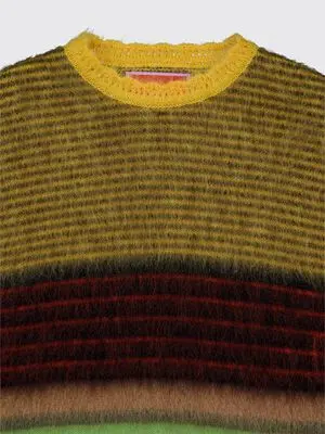 La DoubleJ Striped Wool & Mohair Jumper