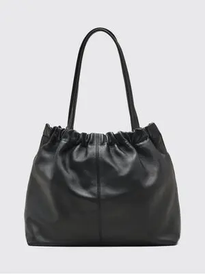 Marc Jacobs Cristina Draped Lambskin Leather Shoulder Bag - Black