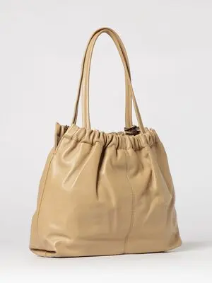 Marc Jacobs The Cristina Draped Lambskin Leather Shoulder Bag - Camel