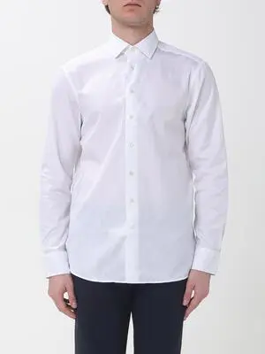 Etro Long-sleeved Cotton Poplin Shirt With A French Collar - White