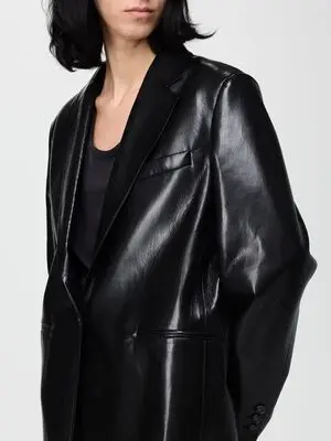 Andamane Leather Blazer