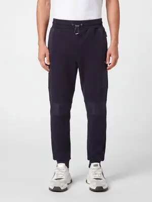 Philipp Plein Jersey Jogging Pants With Drawstring And Welt Pockets - Blue