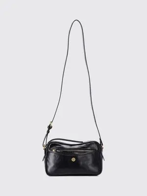 GIANNI CHIARINI Cleo Braided Handle Shoulder Bag - Black