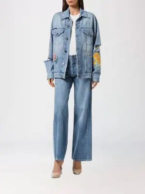 Philipp Plein Printed Cotton Jacket