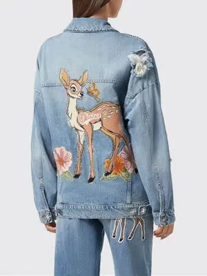 Philipp Plein Printed Cotton Jacket