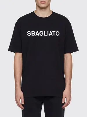 Aspesi Cotton Jersey T-shirt With Slogan - Black