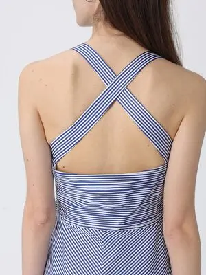 Ralph Lauren Jersey Long Dress - Striped