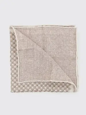Brunello Cucinelli Silk Pouch Brown
