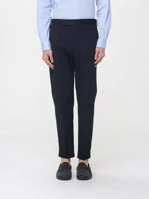 PT TORINO Cotton Tailored Trousers - Blue