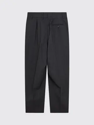 MAISON MARGIELA Tailored Virgin Wool And Cotton Trousers