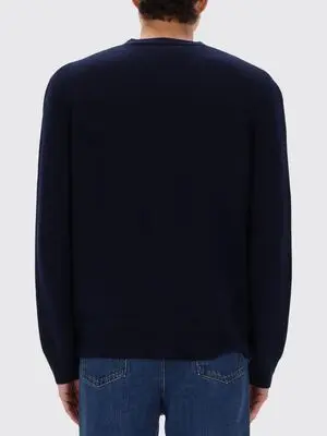 A.p.c. V-neck Cardigan With Embroidered Logo