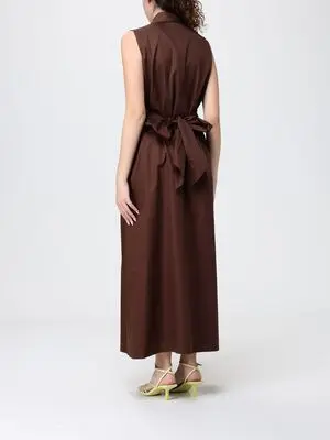 HANITA Cotton Shirtdress - Ebony