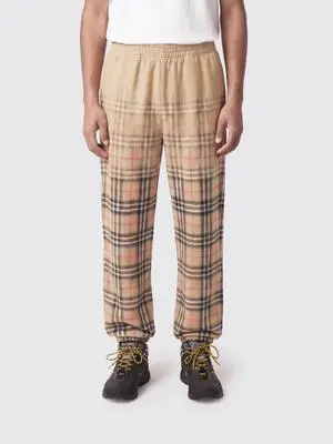 Burberry Jogging Trousers In Vintage Check Cotton