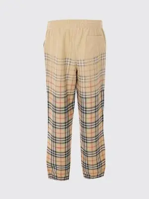 Burberry Jogging Trousers In Vintage Check Cotton