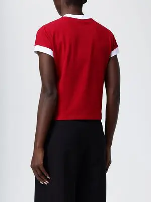Versace Stretch Cotton T-shirt With Contrasting Details