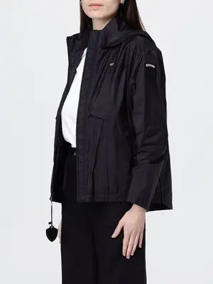 BLAUER. Polyester Hooded Jacket - Black