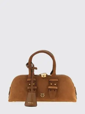 Pinko Escape Suede Bag - Brown