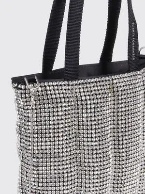 TWENTY FOURHAITCH Rhinestone Embellished Bag