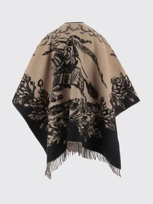 Burberry Double Wool Cape - Beige