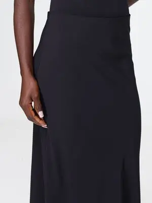 HANITA Jersey Long Skirt - Black