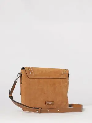 GIANNI CHIARINI Elisa Suede Bag With Studs And Embroidery