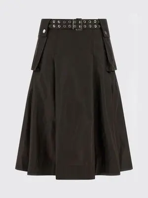 GANNI Technical Fabric Midi Skirt