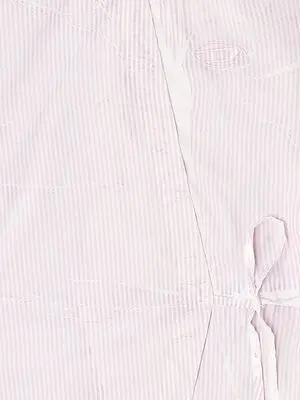 DIESEL® Cotton Poplin Wrap Shirt - Pink