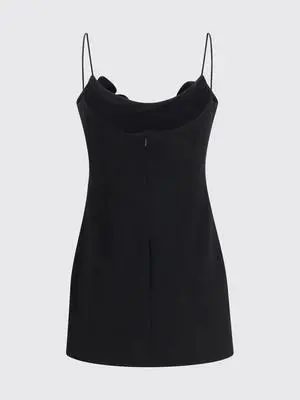 Magda Butrym Wool Dress With Flower Applique